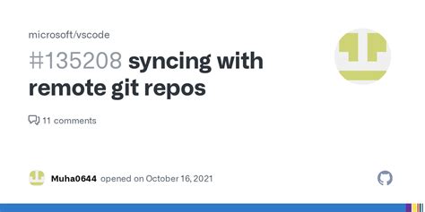 Syncing With Remote Git Repos Issue Microsoft Vscode GitHub