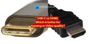 Usb C Vs Hdmi Which Is Better For Gaming Or Video Quality