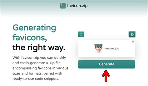 favicon zip 超方便的免費製作網站圖標工具，簡單快速還可自動產生程式碼！ 哇哇3c日誌