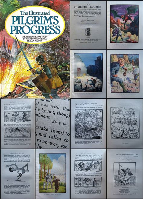 Illustrated Pilgrim Progress Combo Poster By Retroreloads On Deviantart