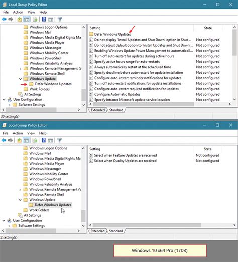 Enable Or Disable Windows Update Automatic Updates In Windows 10 Page