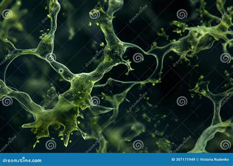 Microscopic Algae In Deep Sea Stock Image Image Of Green Biodiversity 307171949