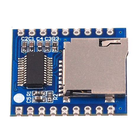 Buy Wholesale China Serial Port Control Voice Module Mcu Io Control Sd Tf Card Mp3 Playback