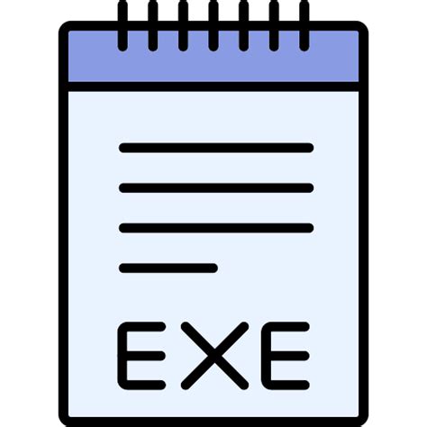 Exe Generic Color Lineal Color Icon