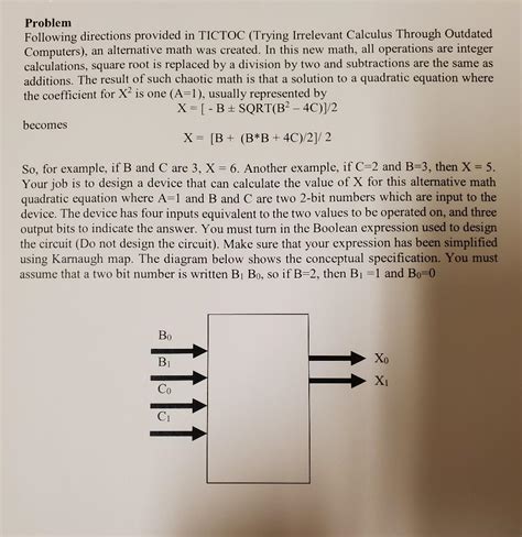 Solved The Assignment Requires The Boolean Expressions For Chegg