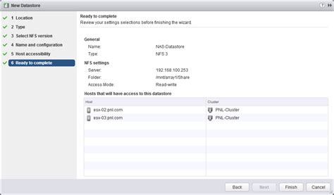 VMWare VSphere Adding NFS Storage PeteNetLive