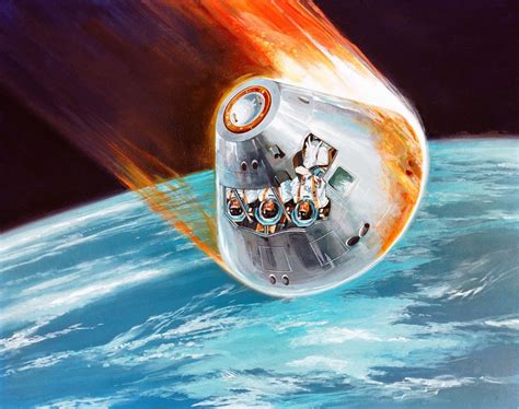 New Spaceship Antenna Prevents Radio Silence During Fiery Re Entry Space