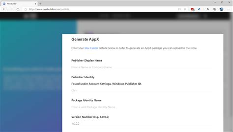 Generate Appx Page Layout Overflowing Off Screen Not Scrollable Issue Pwa Builder