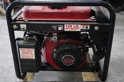 Predator 4000 Gas Powered Generator Property Room