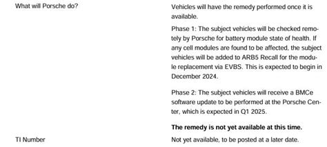The Expected Arb7 Recall Letter Comes My Third Open Recall Page 2 Taycanforum