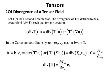 tensors part c tensor calculus 2c1 tensor valued functions of a tensor