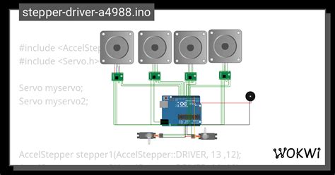 Stepper Driver O Copy Wokwi Esp32 Stm32 Arduino Simulator