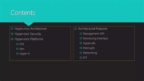 Analysis Of Monolithic And Microkernel Architectures Towards Secure Hypervisor Design PPT