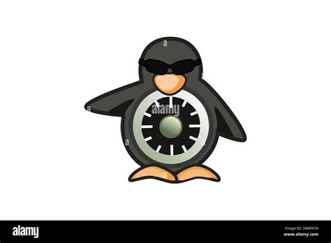Security Enhanced Linux Logo White Background Stock Photo Alamy