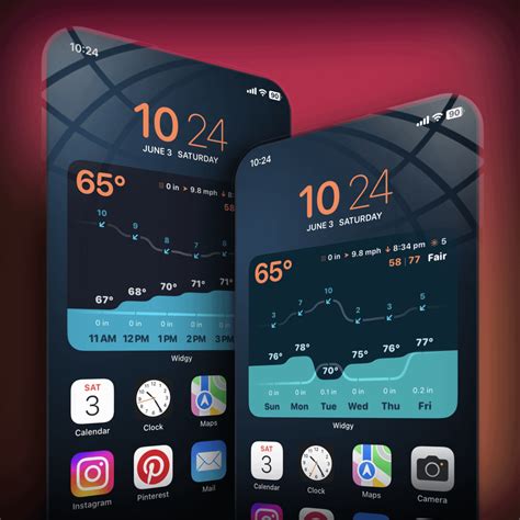 Wouldnt Mind If Ios 17 Came With A New Tall Medium Widget Size Like This One 😃 What Do You