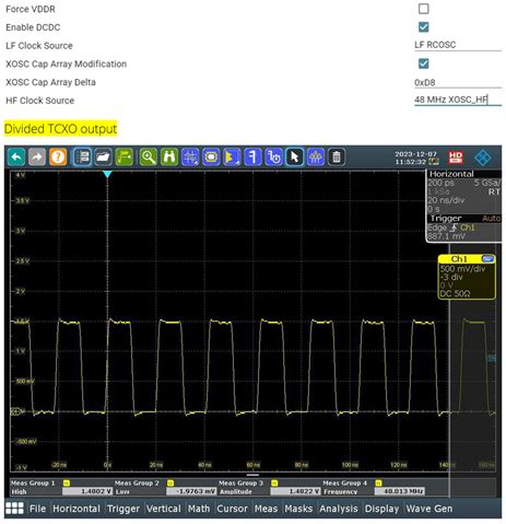 CC P CC P Has Problems With External CMOS Output TCXO Sub GHz Forum Sub GHz TI