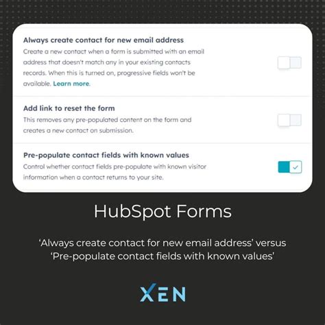 Hubspot Form Settings Which To Choose For New Forms