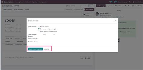 An Overview Of The Subscription Menu In Odoo 16 Subscriptions Module