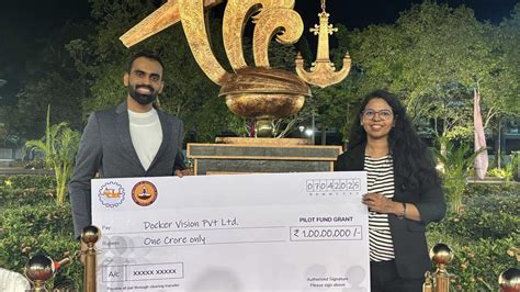 Docker Vision Gets ₹1 Crore Grant For Maritime Innovation The Hindu Businessline
