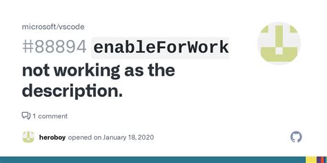 EnableForWorkspaceTypeScriptVersions Not Working As The Description Issue