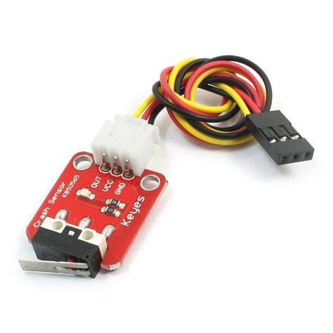 Crash Senzor Mikrospínač Detektor Nárazu Arduino Modul Robotstore Cz