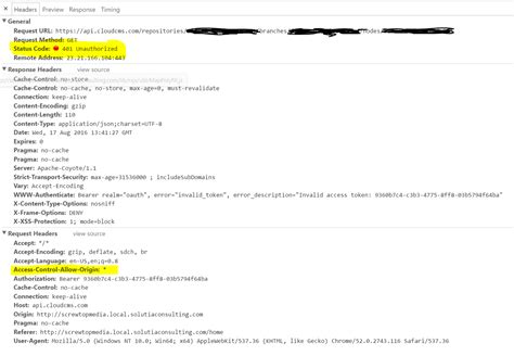 Angular Rest Request Status Code Changes To Stack Overflow