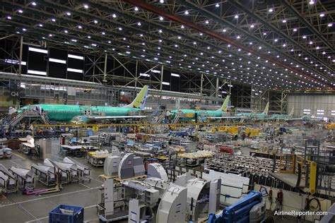 Photo Tour Of The Boeing 737 Renton Factory Airlinereporter