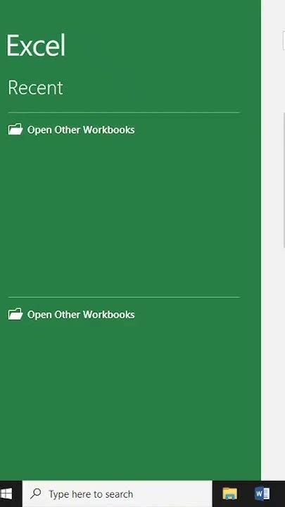 3 Easy Ways To Open Ms Excel Youtube