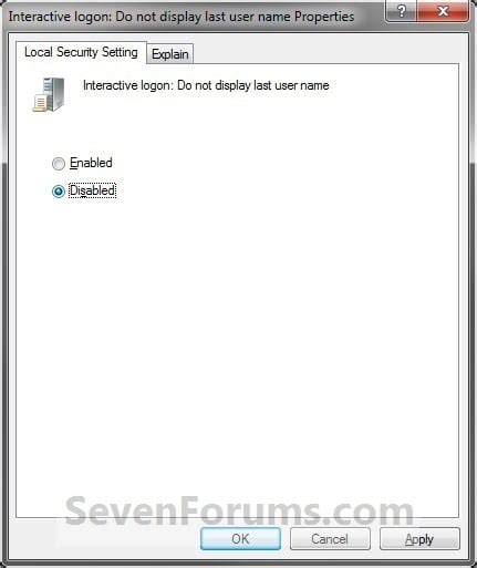 log on with user name and password tutorials