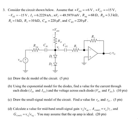 Solved Consider The Circuit Shown Below Assume That V DD Chegg
