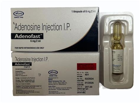 Adenosine Injection Ip At ₹ 207 Vial Adenosine Monophosphate Injection In Navi Mumbai Id
