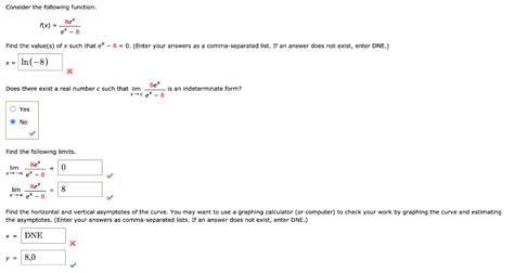 solved consider the following function 8e e 8 find the