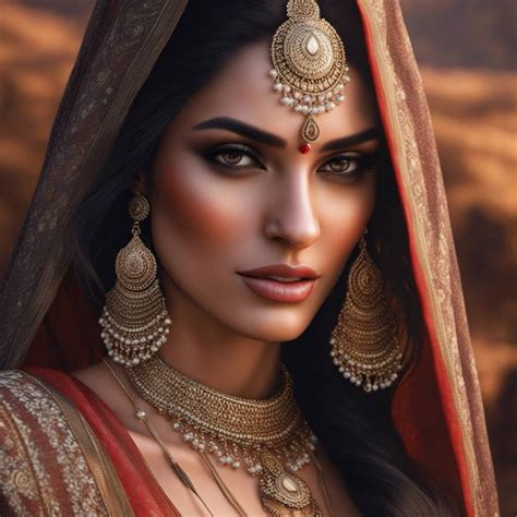 Indian Queen Hot Ai Beautiful Look By Kamalillusion On Deviantart