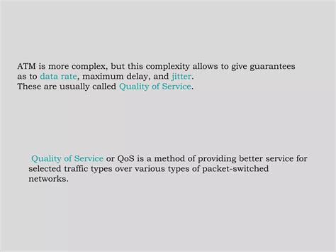 Asynchronous Transfer Mode Atm Ppt Computer Networking Computing