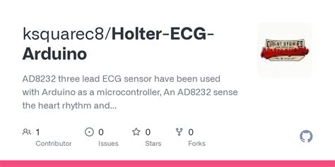 Github Ksquarec8 Holter Ecg Arduino Ad8232 Three Lead Ecg Sensor