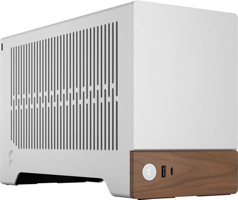 Fractal Design Terra Silver Mini Itx Small Form Factor Pc Case With Pcie 4 0 Riser Newegg Ca
