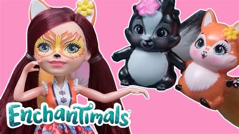 Enchantimals Deutsch 💜 Sage Skunk und Freundes Zusammenstellung ...
