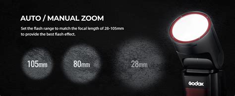 Godox V1s Flash V1 S Usa Version Round Head Camera Flash 24g Ttl Flash 18000s