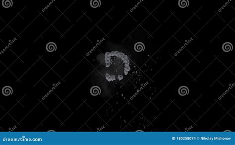 Bullet Hits Letters And Numbers Stock Footage Video Of Numbersn D Offset