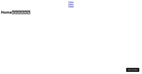 React Lecture Queryparameter Codesandbox