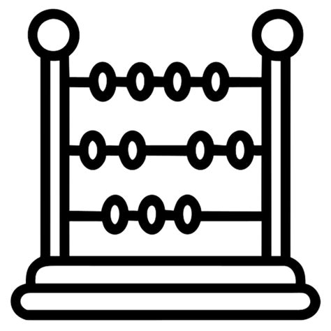 Premium Vector Toy Abacus Icon Outline