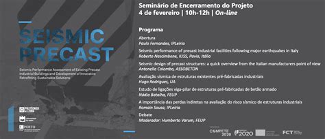 Seismicprecast Seismic Performance Assessment Of Existing Precast Industrial Buildings And