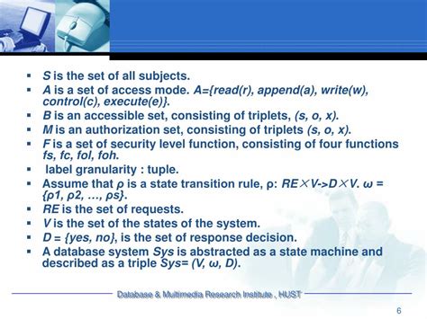 Ppt Formal Specification And Verification Of An Extended Security