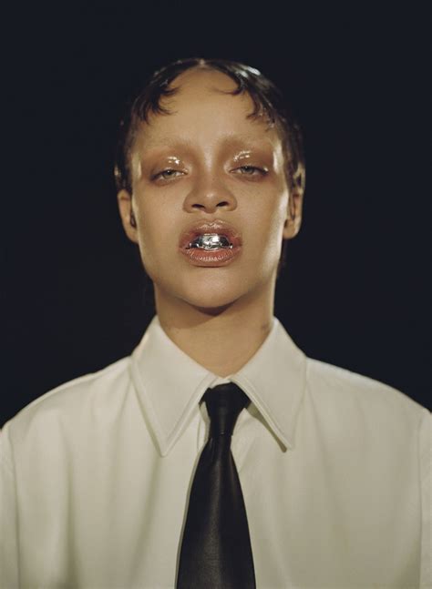 Rihanna For Interview Magazine Spring Hawtcelebs