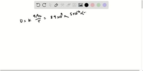 solved two point charges 5 0 μc and 2 0 μc are separated by 5 0 m