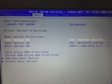 Как установить Windows через Bios Загрузка Windows с флешки