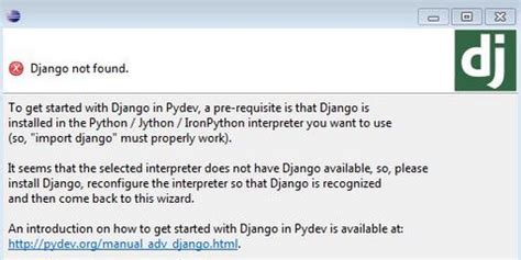 python - Why doesn't Pydev find Django? - Stack Overflow