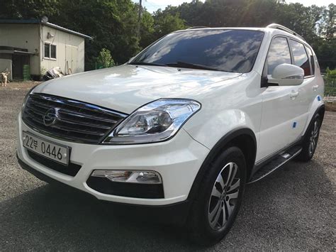 중고자동차 매매 1팝니다 ★차량명 렉스턴w 럭셔리 4륜 오토 ★등록일각자년식