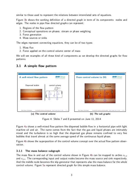 Handout Notes Gas Liquid Flow Patterns As Directed Graphs