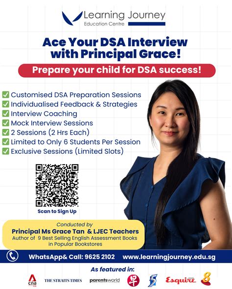 Ace Your Dsa Interview Preparation Workshop With Principal Grace English Tuition Programmes
